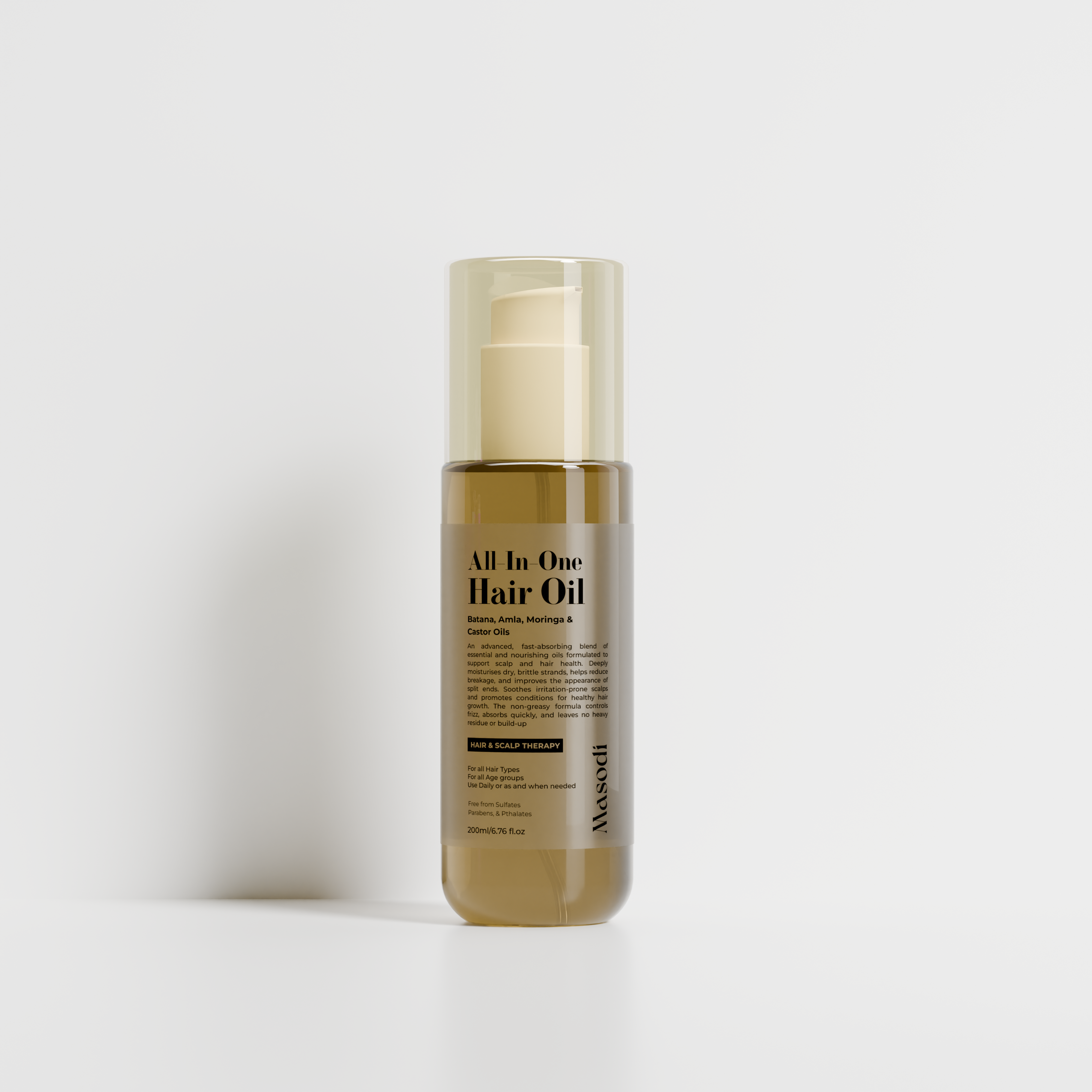 Natural Hair Products | Scalp Care | All-In-One Hair Oil – Masodi